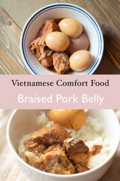 Thit Kho Recipe - Vietnamese Caramelized & Braised Pork with Eggs
