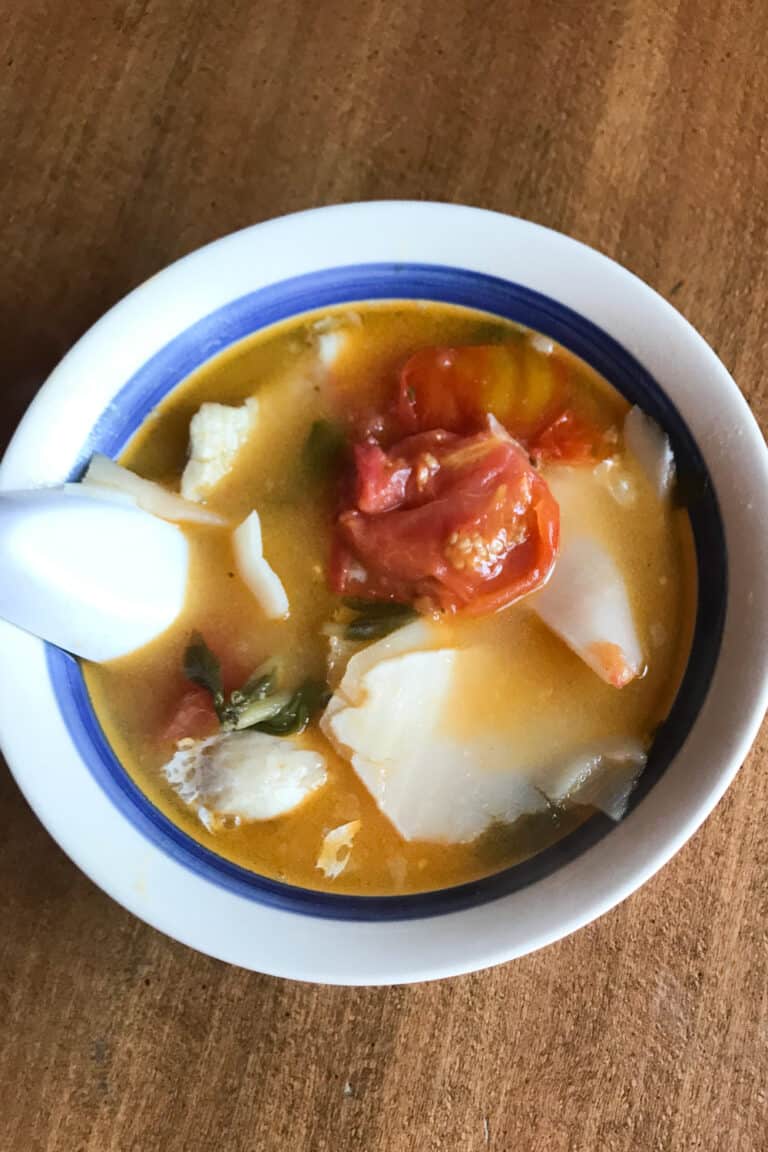 Lao Sour Bamboo Stew Recipe - Gaeng No Mai