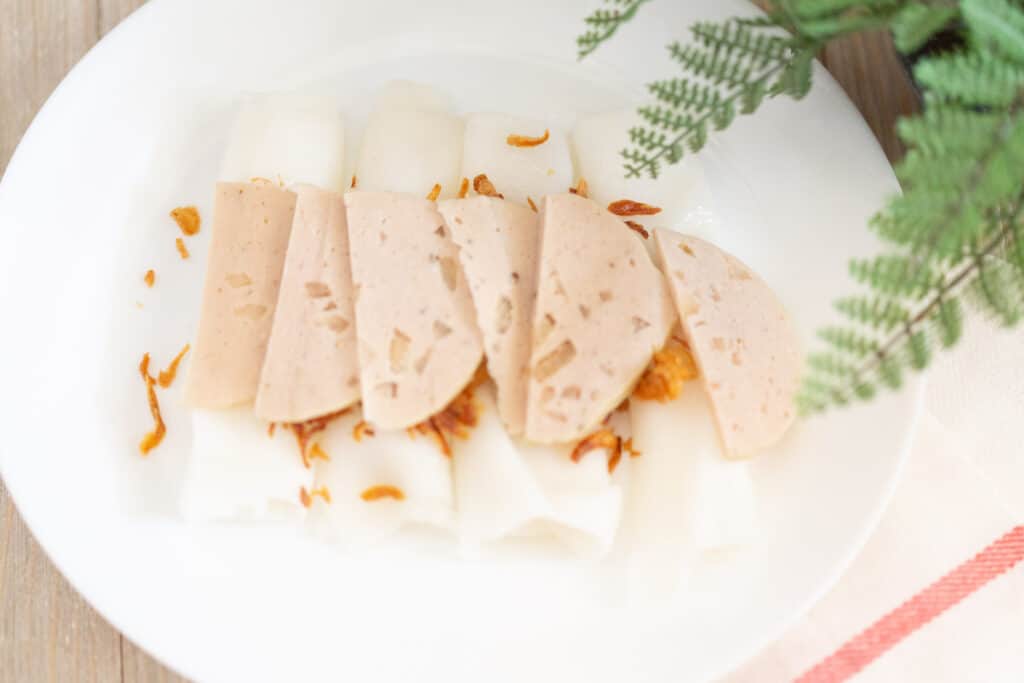 EASY Vietnamese Banh Uot Recipe with Premade Rice Noodle Sheets