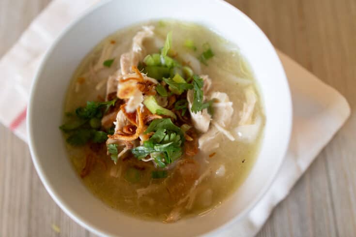 Khao Piak Sen - Authentic Lao Tapioca Chicken Noodle Soup Recipe
