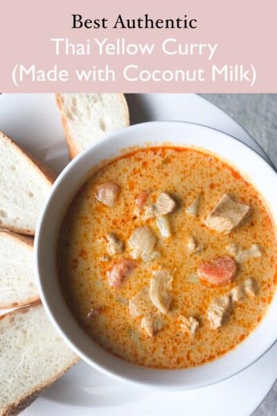 The BEST Authentic Kaeng Kari Kai Recipe - Thai Yellow Curry Chicken