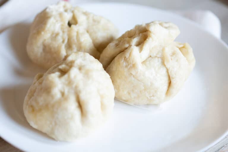 Banh Bao - Vietnamese Steamed Pork Bun Recipe (savory, fluffy, and soft)