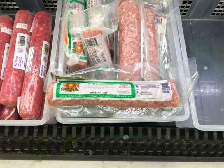 Authentic Laos Larb Som Moo - Sour Fermented Pork Salad Recipe