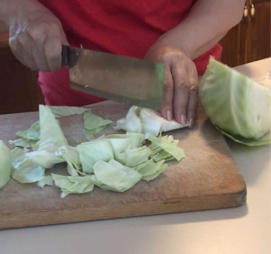 Thai and Lao Som Pak Recipe - Pickled Cabbage - Cooking with Lane