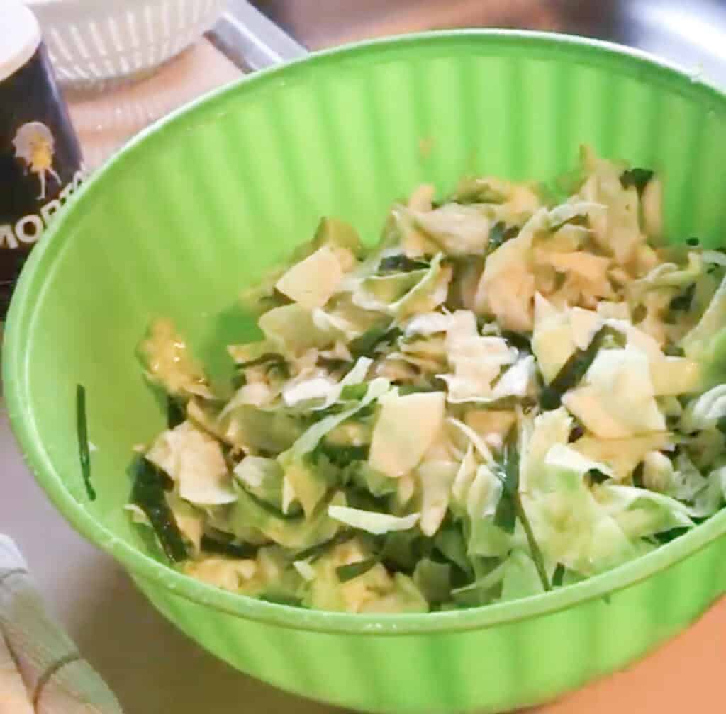 Thai and Lao Som Pak Recipe - Pickled Cabbage - Cooking with Lane