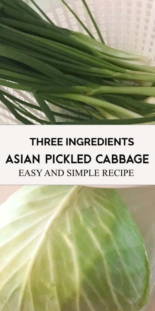 Thai and Lao Som Pak Recipe - Pickled Cabbage - Cooking with Lane
