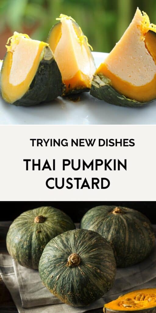 Authentic Thai Pumpkin Custard - Sangkaya