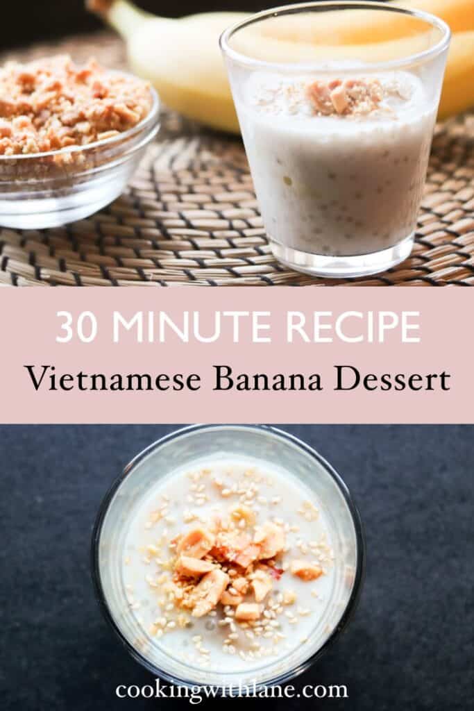 Authentic Vietnamese Che Chuoi - Banana Pudding in Coconut Milk with ...