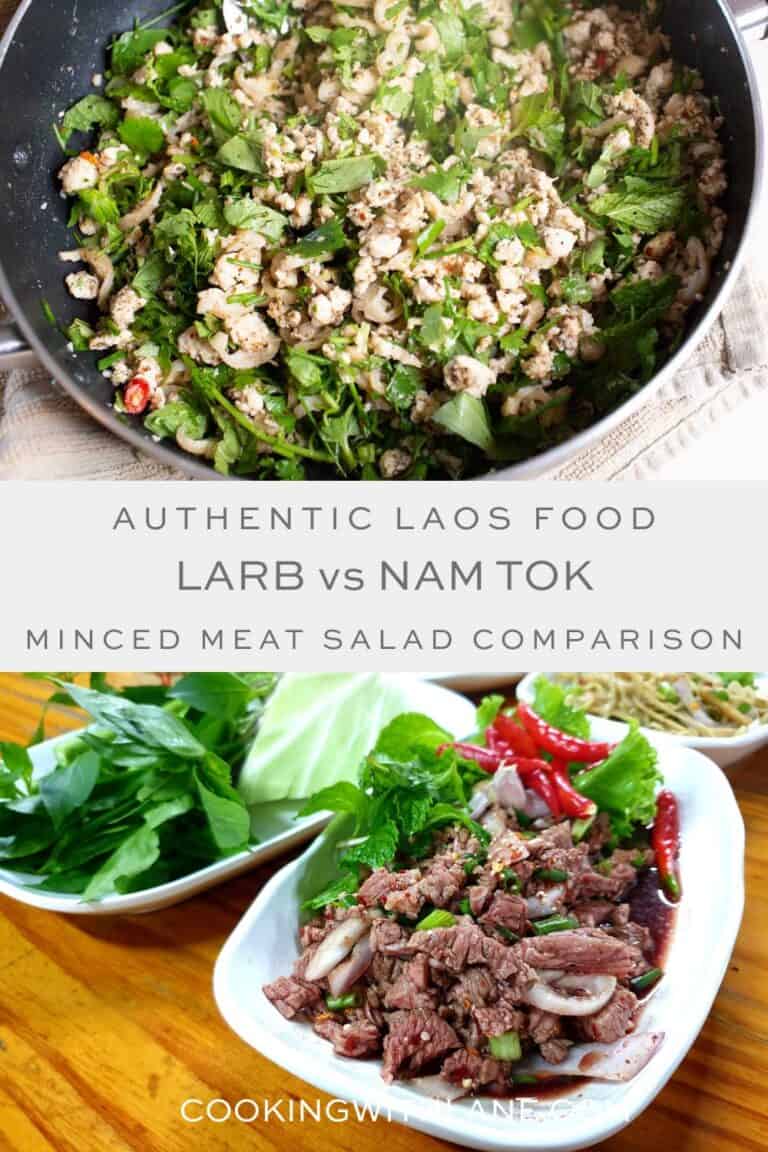 Larb vs Nam Tok - What's the difference between these Thai & Lao dishes?