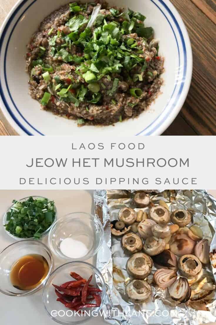 Authentic Lao Jeow Het – Mushroom Dipping Sauce