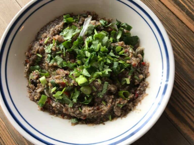 Authentic Lao Jeow Het – Mushroom Dipping Sauce